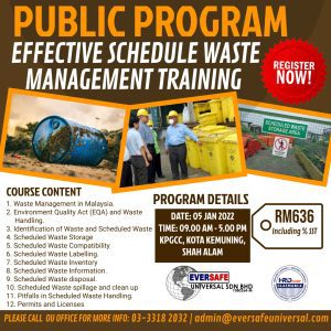 EFFECTIVE SCHEDULE WASTE