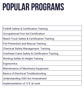 Occupational Safety and Health Coordinator Course | Eversafe Universal