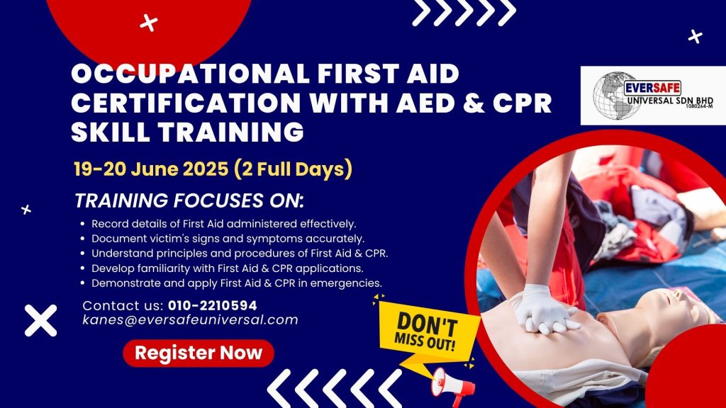 Occupational First Aid, CPR & AED Certification Training